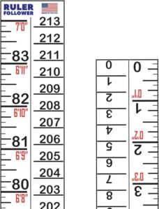 Height Indicator - Wall Growth Chart - stadiometer.com